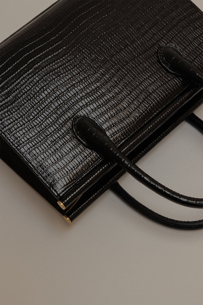 SAC PARALLÈLE MINI LIZARD BLACK – TOUT Y EST EN SAC PARALLÈLE MINI LIZARD BLACK – TOUT Y EST EN